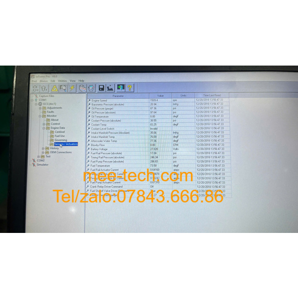 Sửa chữa, cài đặt ECU cho máy phát điện Cummins QSK60